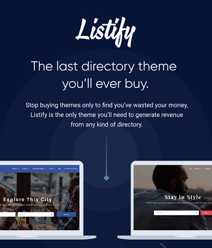 Listify Theme A Wordpress Theme To Create An Outstanding Business Directory Nestify